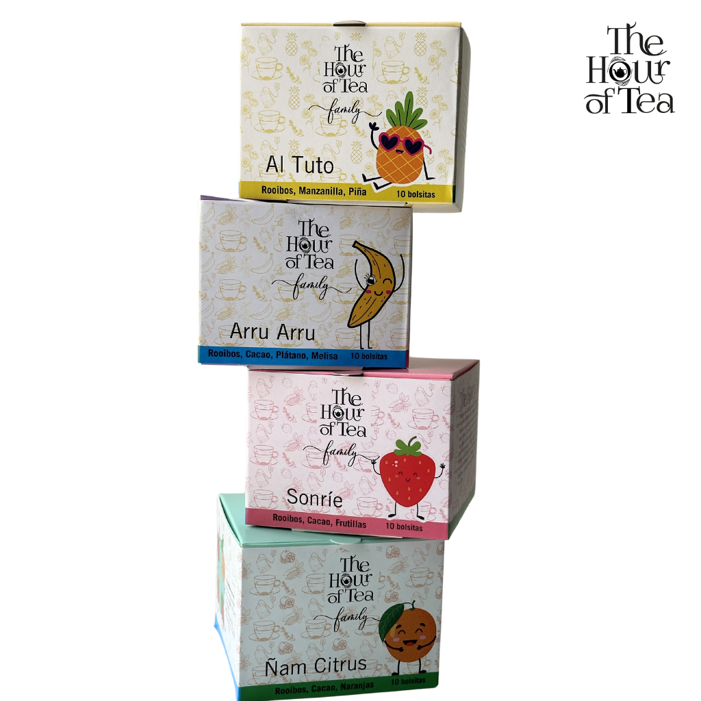 Pack Infusiones Family - 40 Bolsitas - Para toda la familia – The Hour ...
